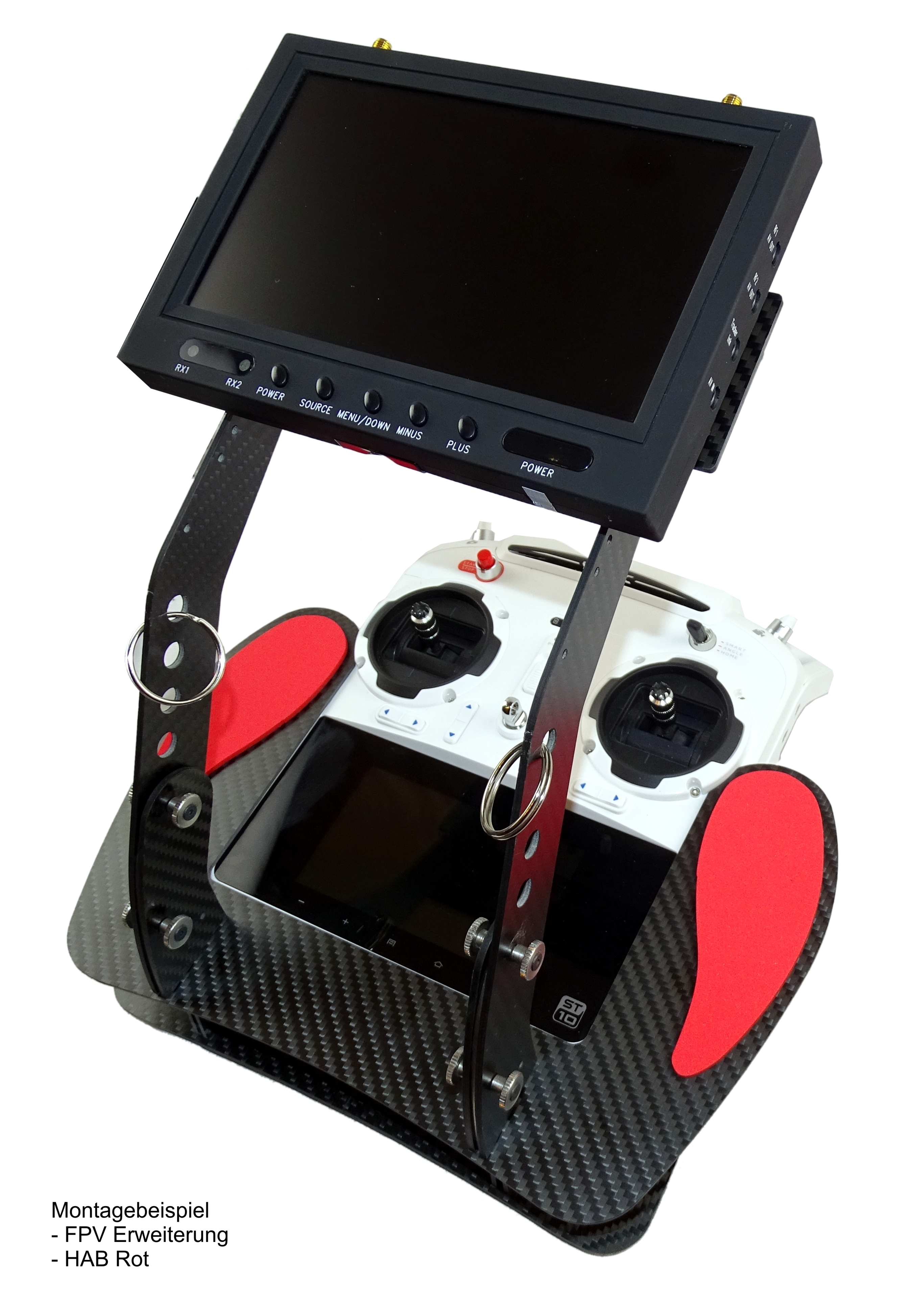 AHLtecshop - SET3 Yuneec Q500 - in CARBON - mit Senderpult, FPV ...